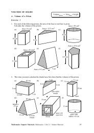 Area & Volume Examples - Maths.kgsorkney.co.uk