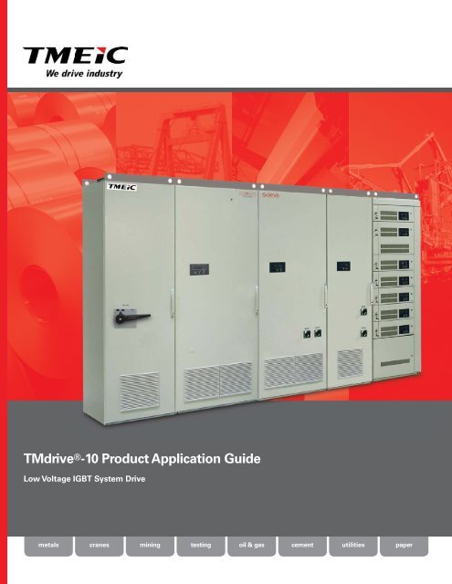 TMdriveÂ®-10 Product Application Guide - Tmeic.com