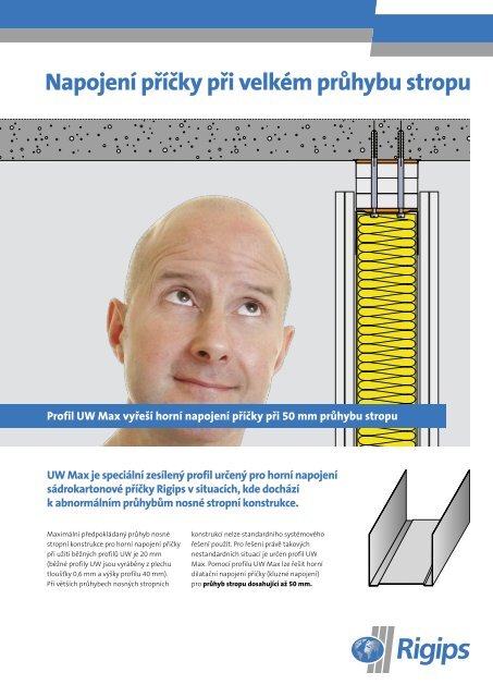 Profil UW MAX - Rigips