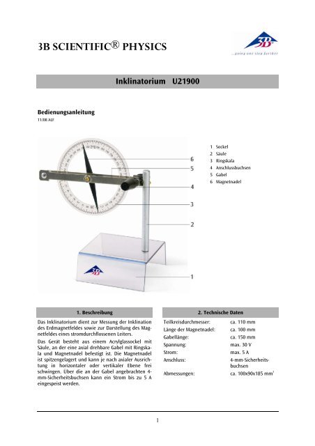 3B SCIENTIFIC® PHYSICS