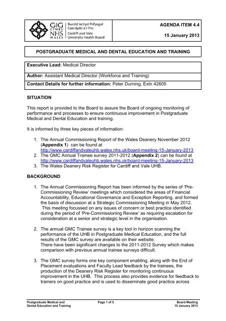 4 410 Pdf Cardiff And Vale University Health Board
