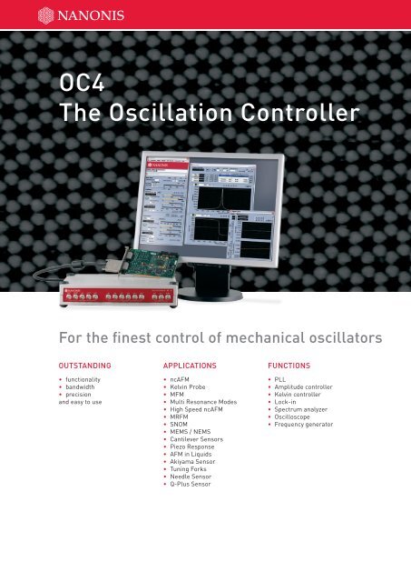 OC4 The Oscillation Controller - Nanonis