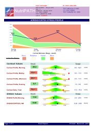 Sample Report CDSA4 - NutriPATH