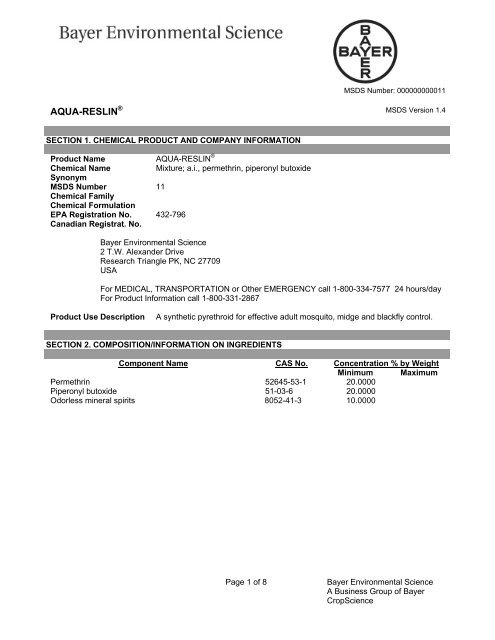 AQUA-RESLIN® - Adapco