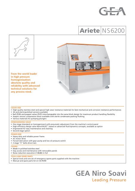 NS 6200 - GEA Process Engineering Belgium