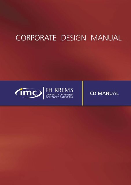 CORPORATE DESIGN MANUAL