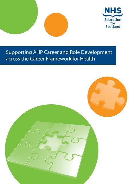 Supporting AHP Career and Role Development across the Career ...