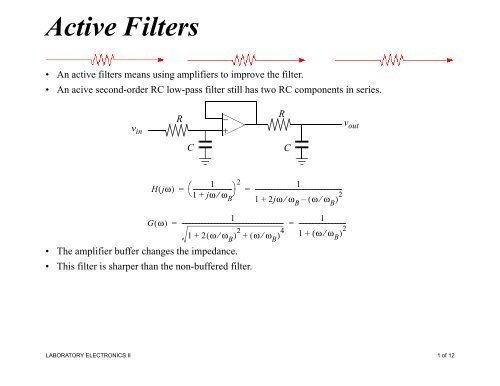 Active Filters