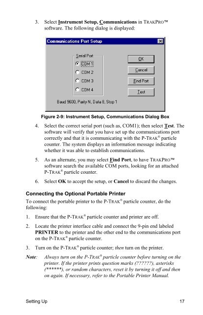 The P-TRAK ® particle co
