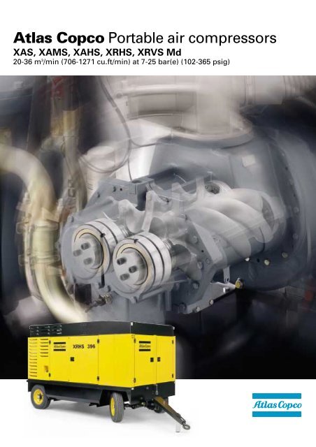 Atlas Copco Portable air compressors