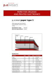 Technical data sheet Type 3 - Felix Schoeller Group