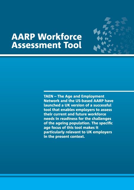 AARP Workforce Assessment Tool - TAEN