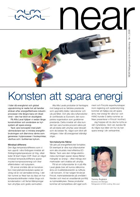 Konsten att spara energi - Alfa Laval