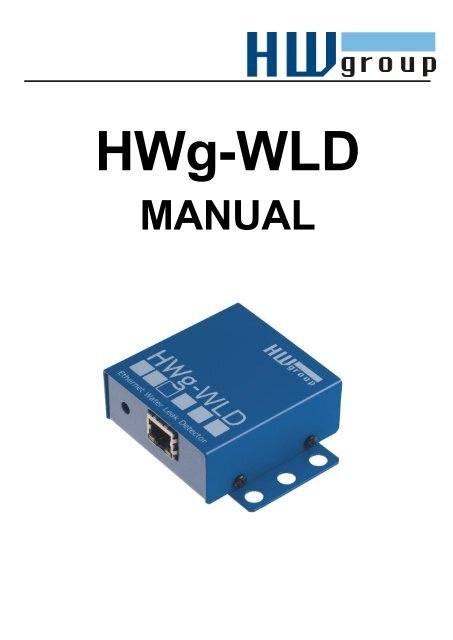 HWg-WLD usage - HW group