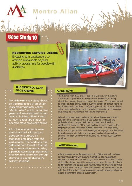 Case Study 10 - Sport Wales