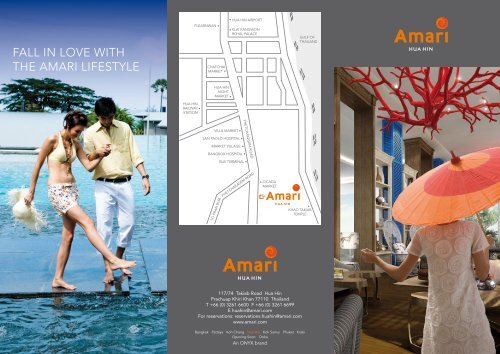 fall in love with the amari lifestyle - Amari Hotels and Resorts