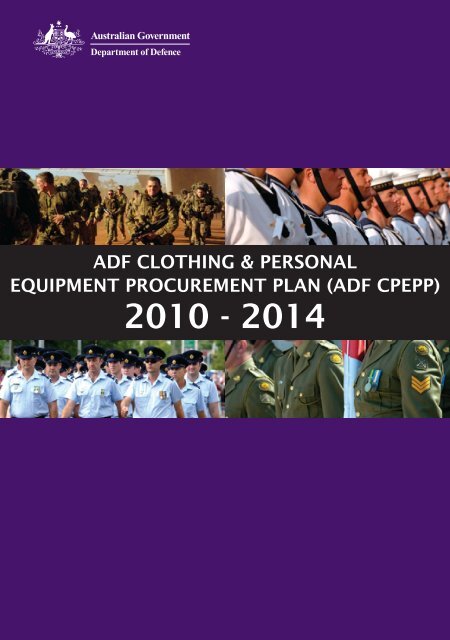 adf clothing & personal equipment procurement plan (adf cpepp) 2010