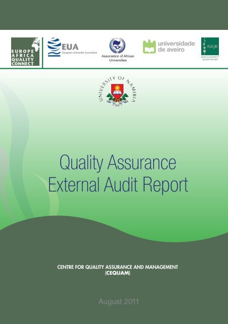 Quality Assurance External Audit Report - University of Namibia