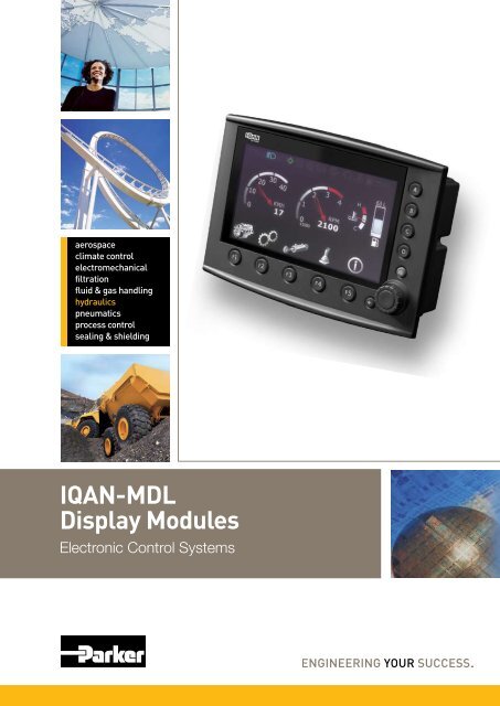 IQAN-MDL Display Modules - Parker