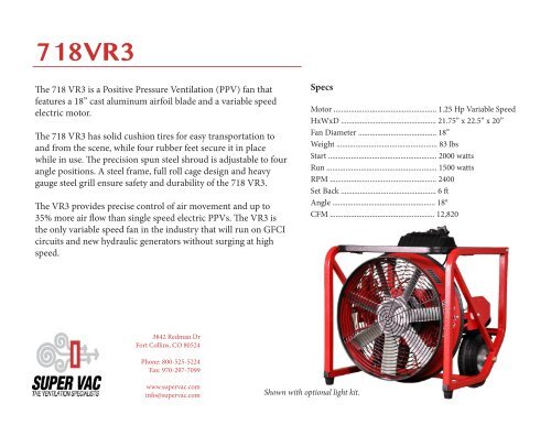 718VR3 - Super Vac