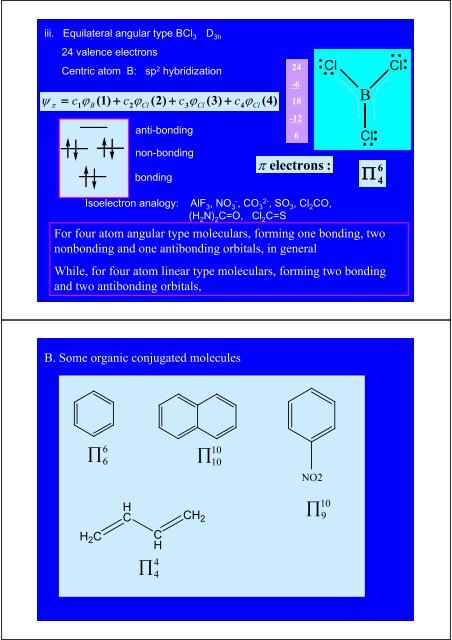 Chapter 5 The structure of polyatomic molecules