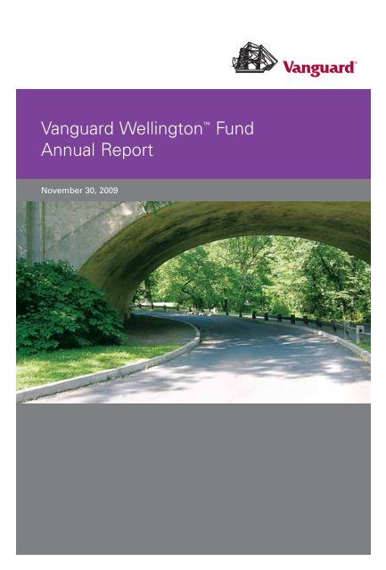 Vanguard Wellington Fund Annual Report November 30, 2009