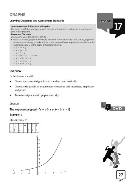 Gr 10 Exponential, Sin, Cos & Tan Graphs - Maths Excellence