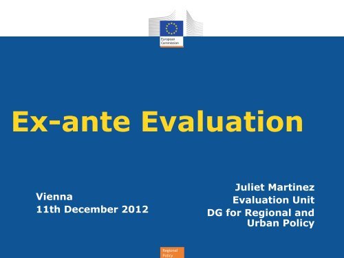 Ex ante evaluation - Interact