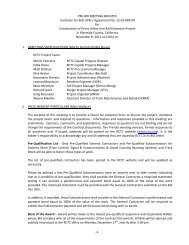 PRE-BID MEETING MINUTES Invitation for Bids - Riverside County ...