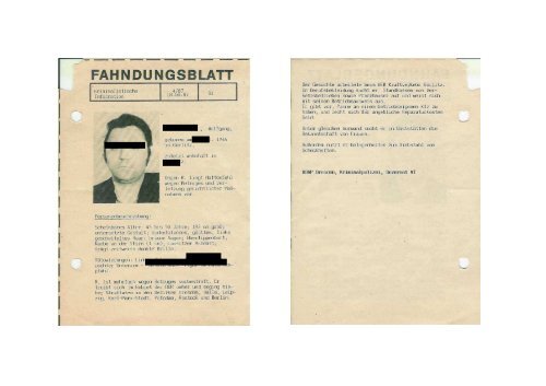 Fahndung 01 - Polizeilada