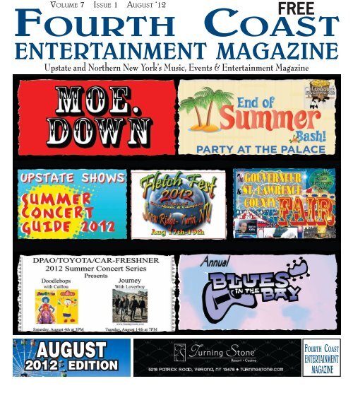 FOURTH COAST ENTERTAINMENT MAGAzINE