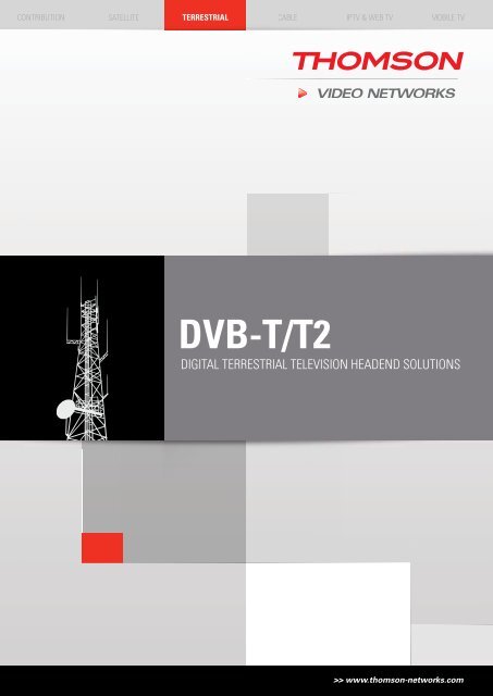 DVB-T/T2 - Thomson Video Networks