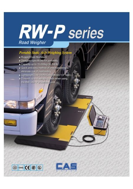Portable Static Axle Weighing System - Able Scale