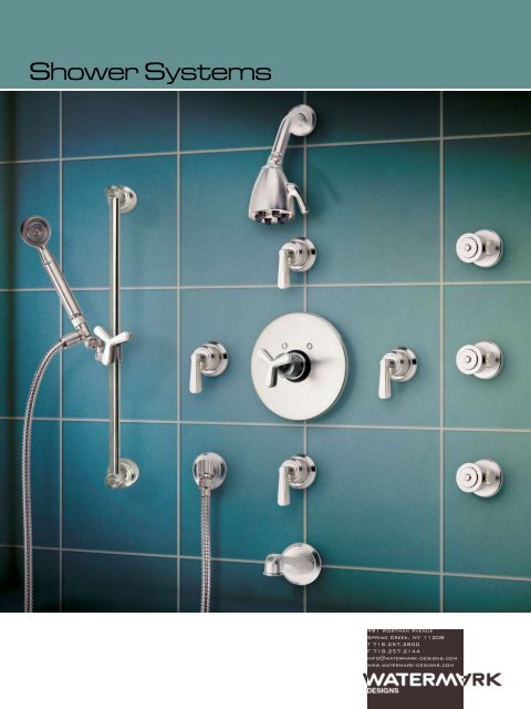 Shower Systems Catalog - Watermark Designs
