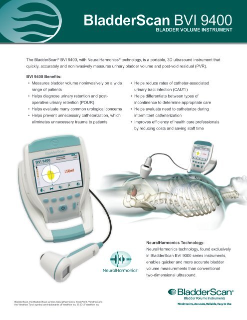 BladderScan BVI 9400 - Verathon