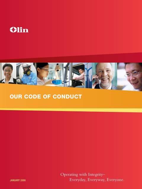 OUR CODE OF CONDUCT - Thecorporatelibrary.net