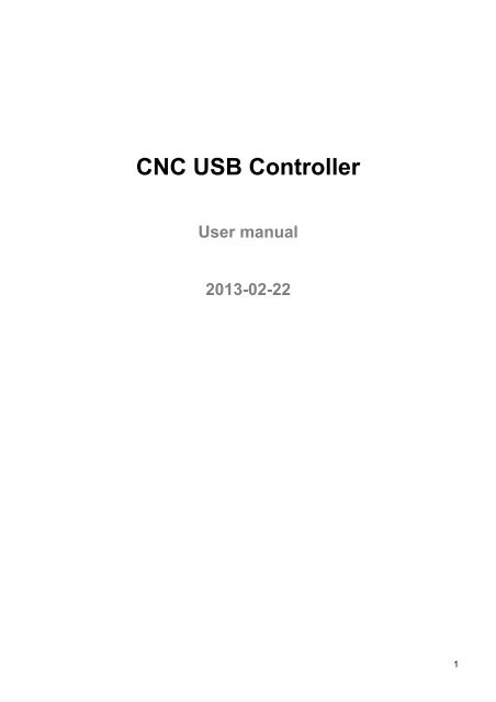 CNC USB Controller - Planet CNC