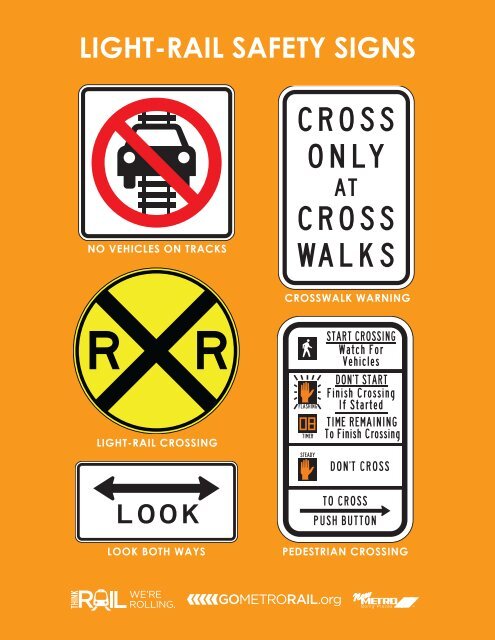 LIGHT-RAIL SAFETY SIGNS - GOMETRORail.org