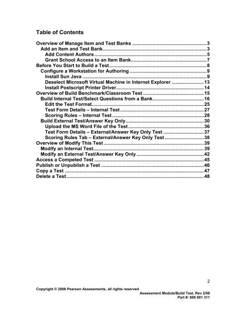 Overview of Manage Item a