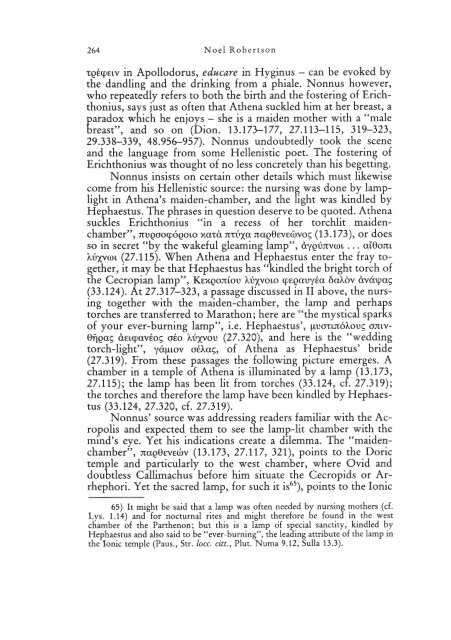 THE ORIGIN OF THE PANATHENAEA