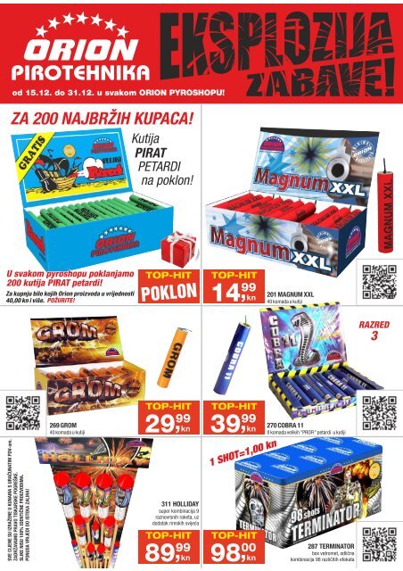 Orion pirotehnika - Eksplozija zabave - Jurec