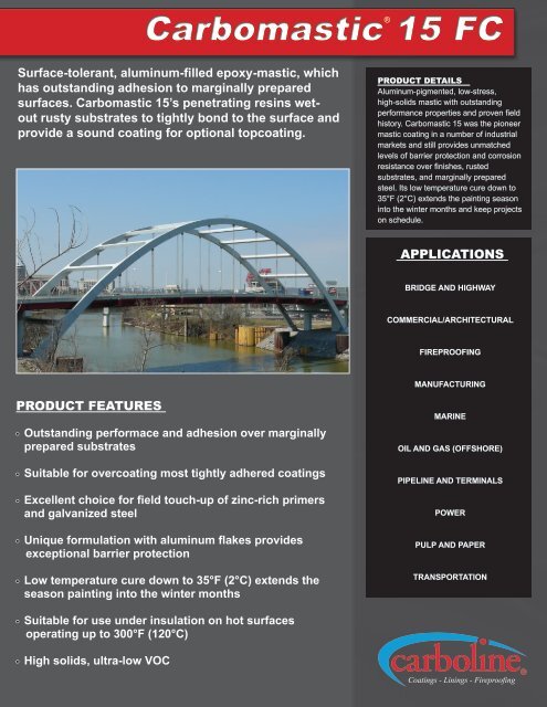 Carbomastic 15 FC - Carboline