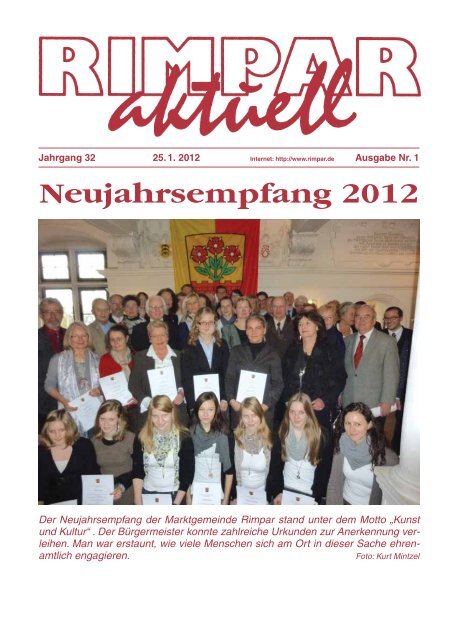 97222 Rimpar · Tel. 0 93 65/98 51 - Markt Rimpar