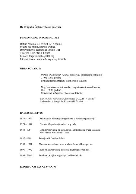Biografija