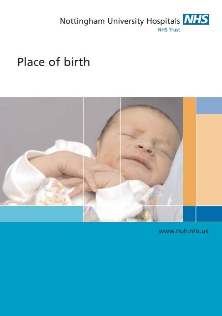 20217 NUH Place of Birth - Nottingham University Hospitals NHS Trust