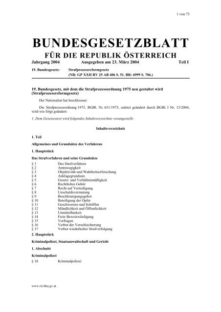 BUNDESGESETZBLATT