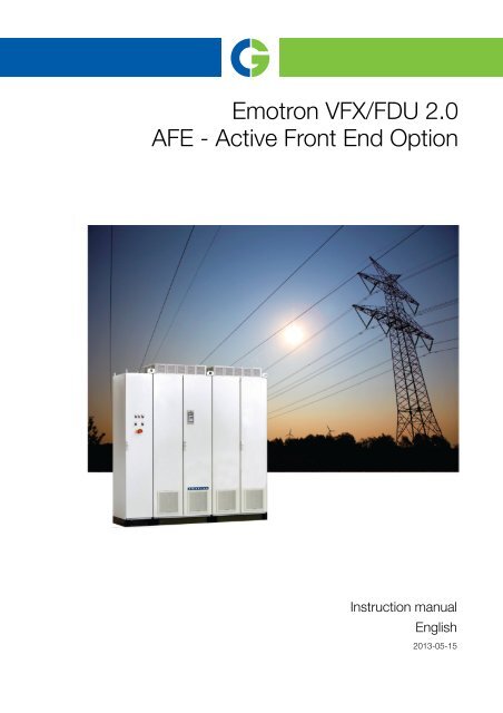 Emotron VFX/FDU 2.0 AFE - Active Front End Option