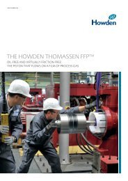 High Power, Heavy Duty Reciprocating Compressors - Thomassen