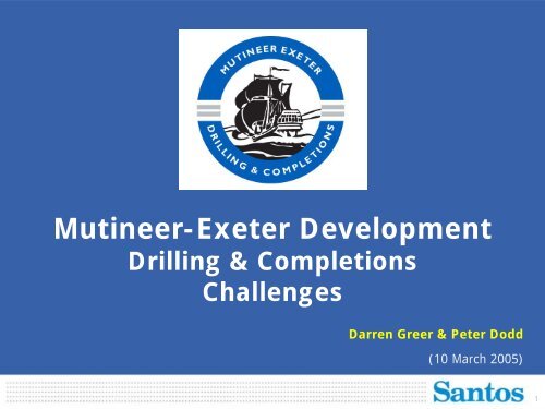 Mutineer-Exeter Development - Drillsafe.org.au