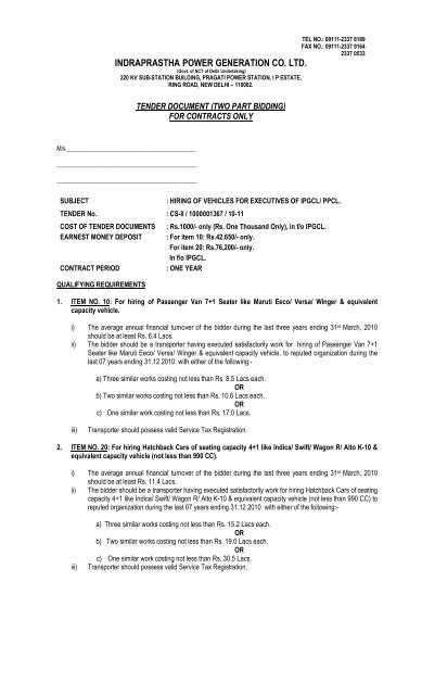 Download Here - Indraprastha Power Generation Co. Ltd.